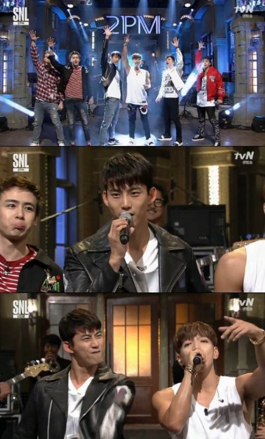 [방송]'SNL8' 2PM 완전체 호스트 출격, 여장·신곡 공개 꽉 찬 구성 | YTN
