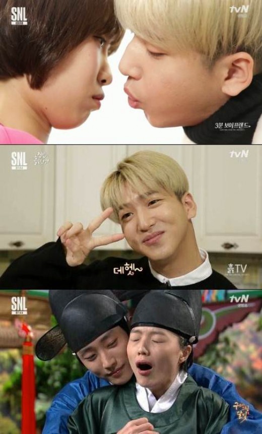 [방송]'SNL8' 초통령 B1A4, 오늘부터는 오빠라 부를게요[종합] | YTN