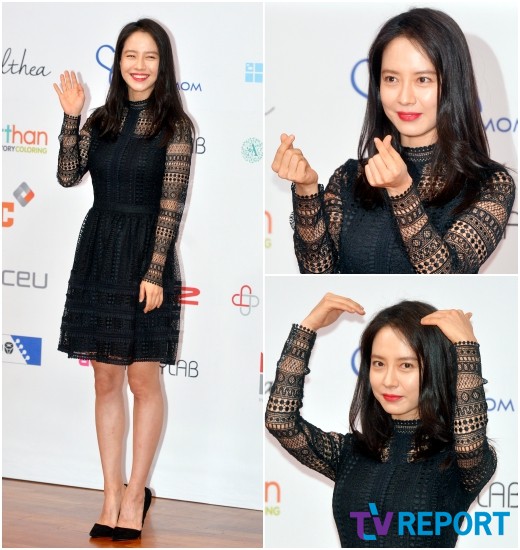 [방송][T포토-Lab] 송지효 '언제나 상큼발랄~ 사랑스런 미소 천사' | YTN