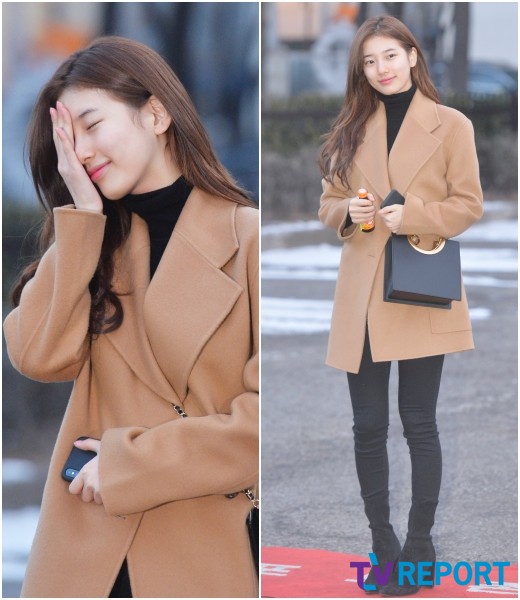 [방송][T포토-Lab] 수지 '정말 민낯 맞나요? 이른 아침에도 돋보이는 청순 비주얼' | YTN