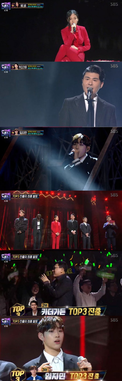 [방송]‘더팬’ 비비X카더가든X임지민 TOP3, 시청자 사로잡은 3色 매력무대 [TV줌인] | YTN
