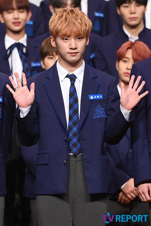 [방송][T포토] '프로듀스X101' 김동규, '빛이 난다 빛이 나' | YTN