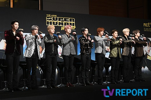 [방송][T포토] NCT127 '힘찬 공식인사' | YTN