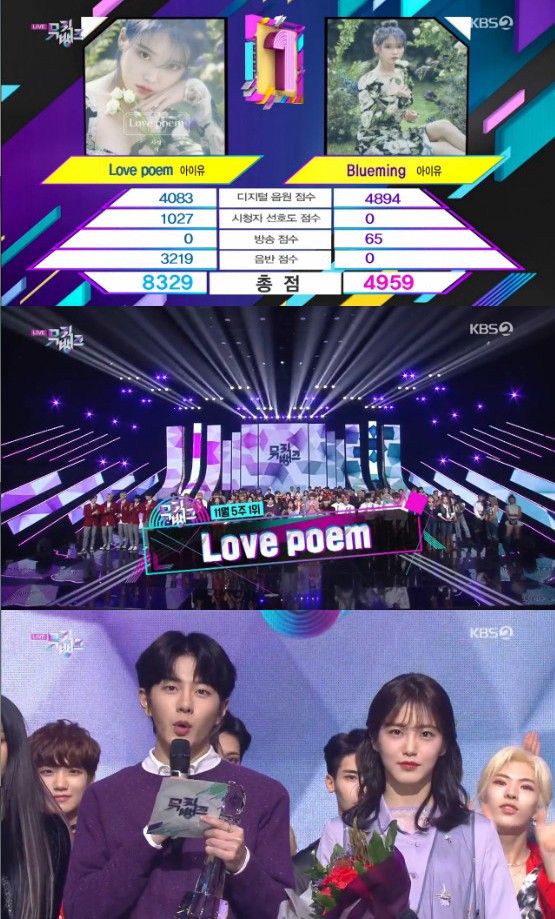 [방송]‘뮤직뱅크’ 아이유VS아이유, ‘러브포엠’ 4관왕…AOA·강다니엘 컴백 [콕TV] | YTN