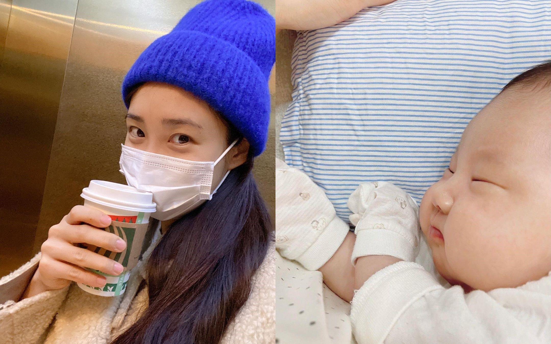 [방송]최희, 커피 한 잔으로 행복한 초보엄마 "28일된 딸 벌써 5kg" | YTN