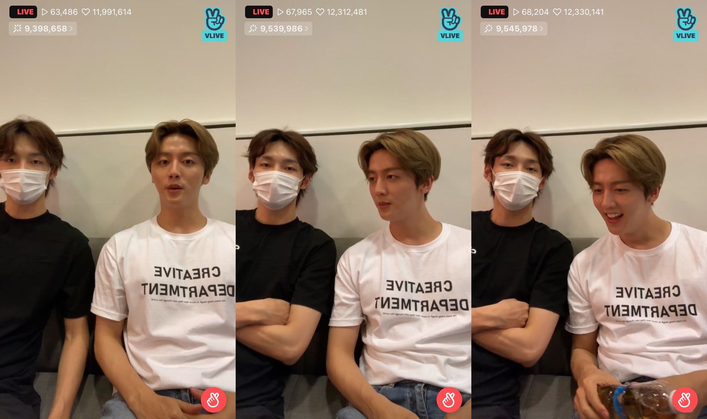 [방송]SF9 영빈X주호, 컴백 스포 "여태껏 보여드린 적 없는 섹시함" [V라이브] | YTN