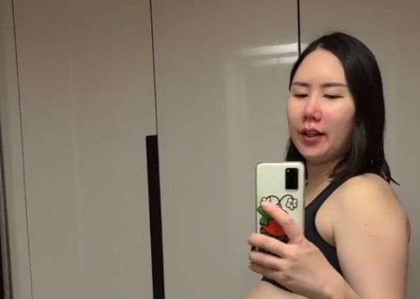 [방송]'임신 23주 차' 황신영 "몸무게 90kg" [리포트:컷] | YTN