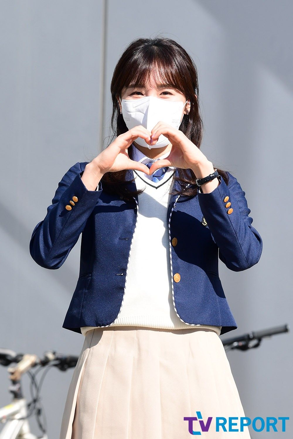 [방송][T포토] 김아랑 '러블리 하트' | YTN