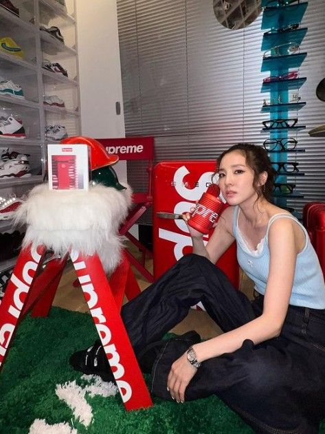 [방송]'41kg' 산다라박, 소멸 직전 슬렌더 몸매 [리포트:컷] | YTN