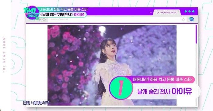 [방송]아이유, 누적 기부액이 43억...'기부천사' FLEX ('TMI쇼') | YTN