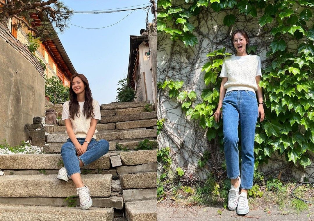 [방송]권유리, 청바지에 흰 티만 입어도 빛이나…풋풋 청춘美 [리포트:컷] | YTN