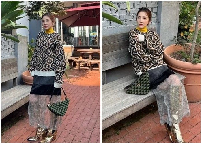 [방송]'37kg' 산다라박, 이걸 소화하네...시스루도 문제 없어 [리포트:컷] | YTN