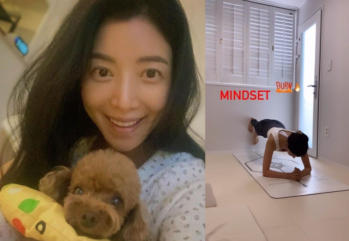 [방송]윤세아, 코로나19 자가 격리에도 운동은 못 참지[리포트:컷] | YTN