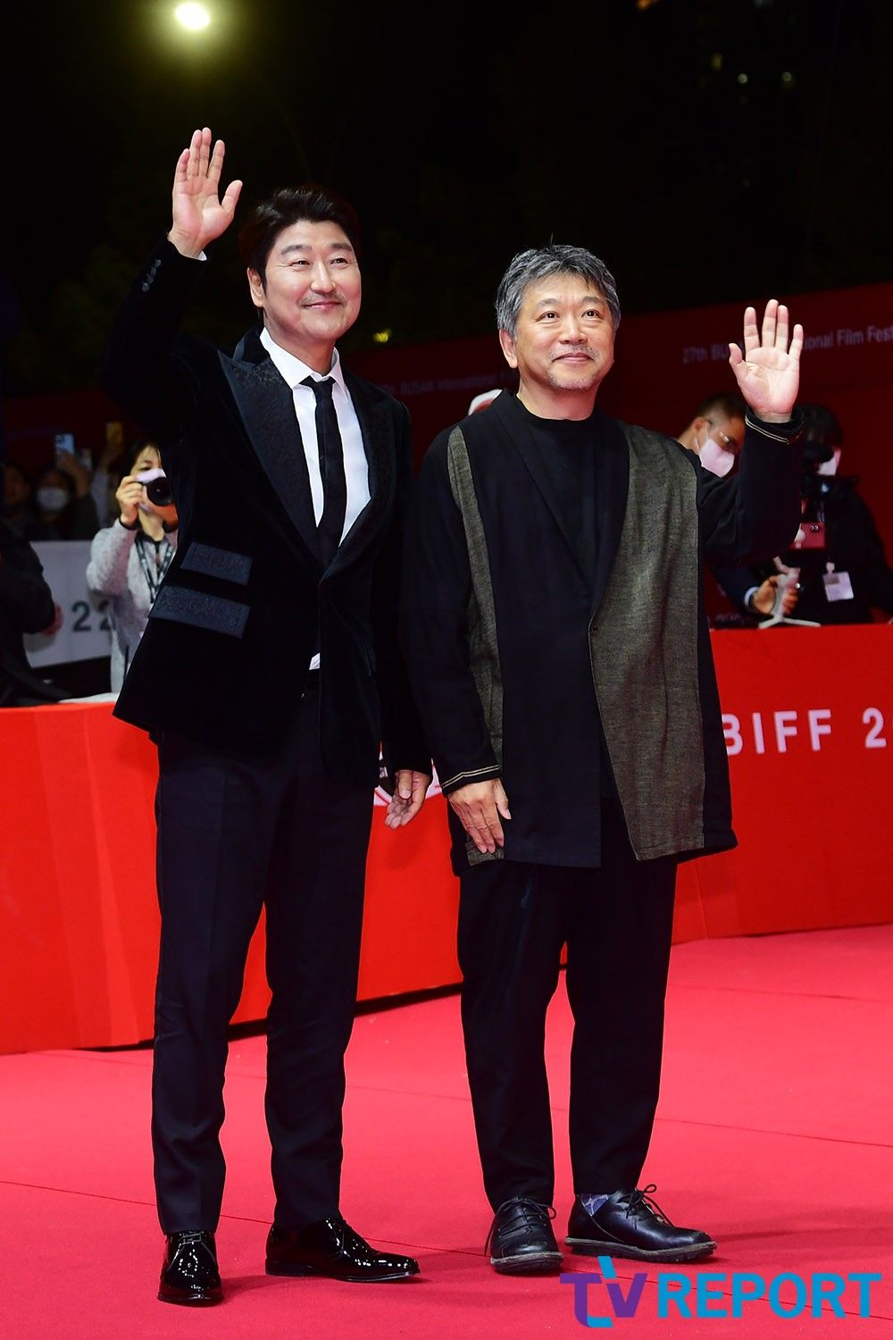 [방송][T포토] 송강호-고레에다 히로카즈 감독 'BIFF도 함께' | YTN