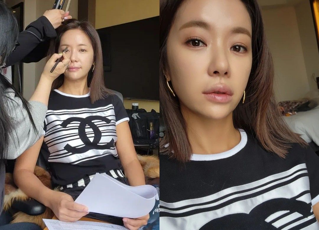 [방송]황정음, 명품 휘감고 대본 몰두…애둘맘 비주얼 맞아? [리포트:컷] | YTN